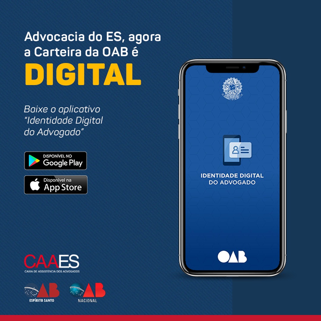 Sua Carteira da OAB agora é Digital